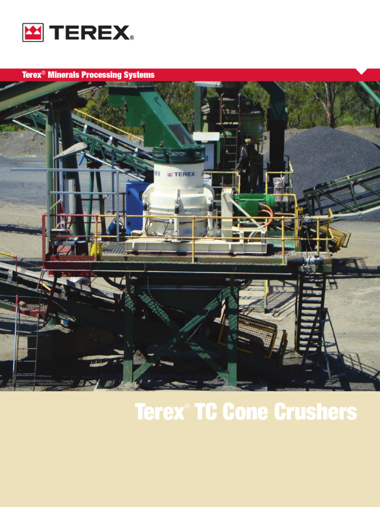 Terex TC Cone Basic Specs | PDF | Bearing (Mechanical) | Belt (Mechanical)