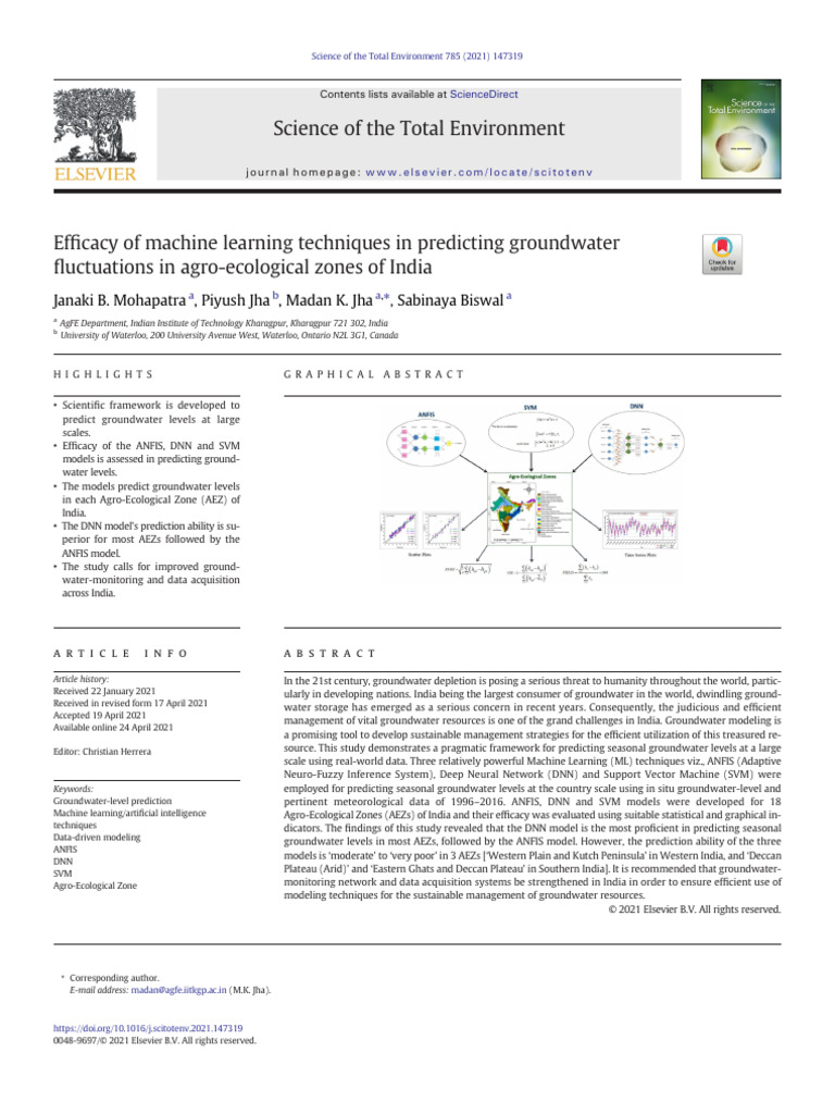 Moha Patra 2021 | PDF | Artificial Neural Network | Deep Learning