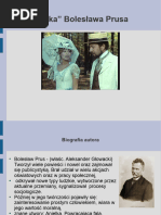 Działania Wokulskiego Względem Izabeli Łęckiej | PDF