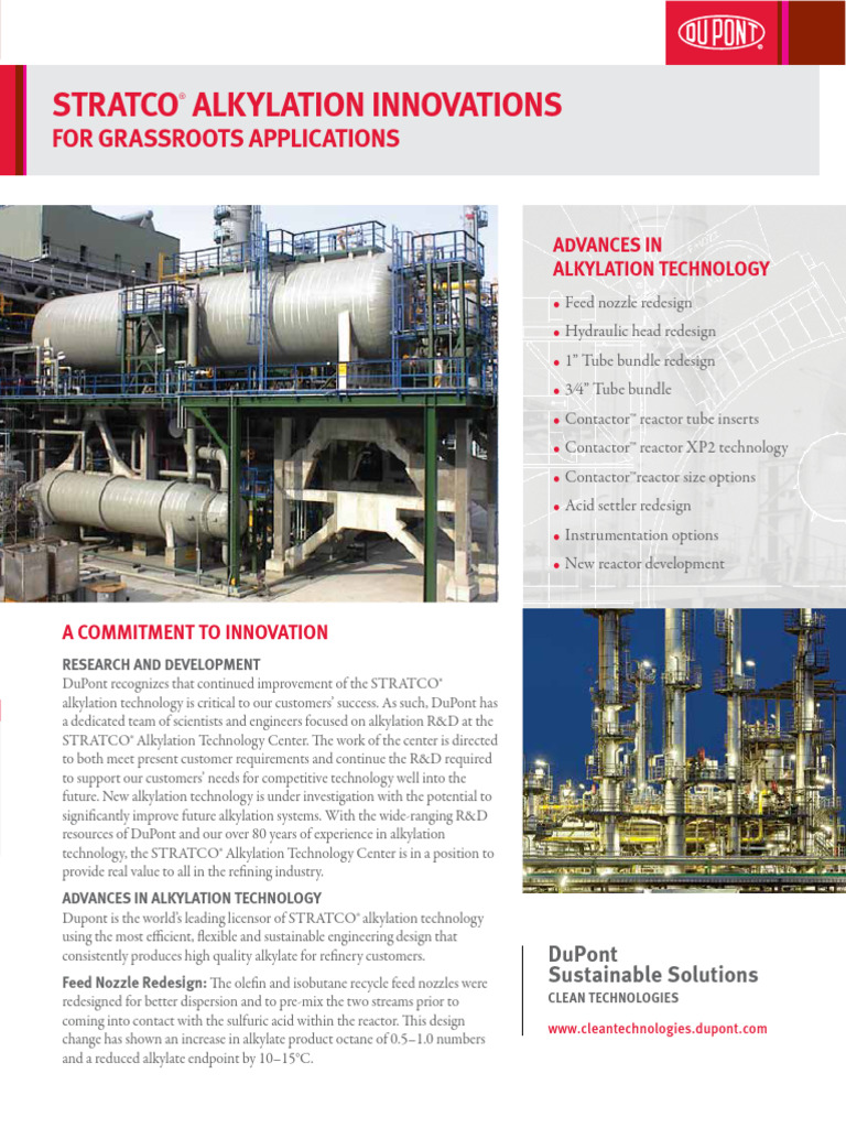 Dupont Stratco | PDF | Chemical Engineering | Process Engineering