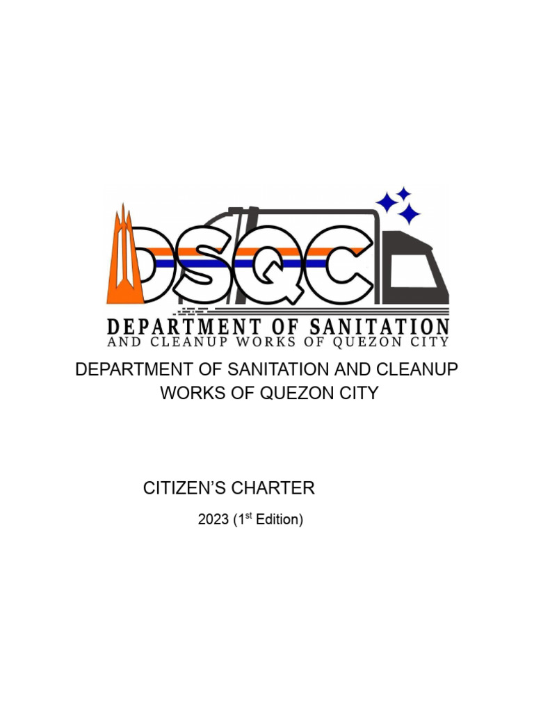 Quezon City Sanitation Citizen's Charter | PDF