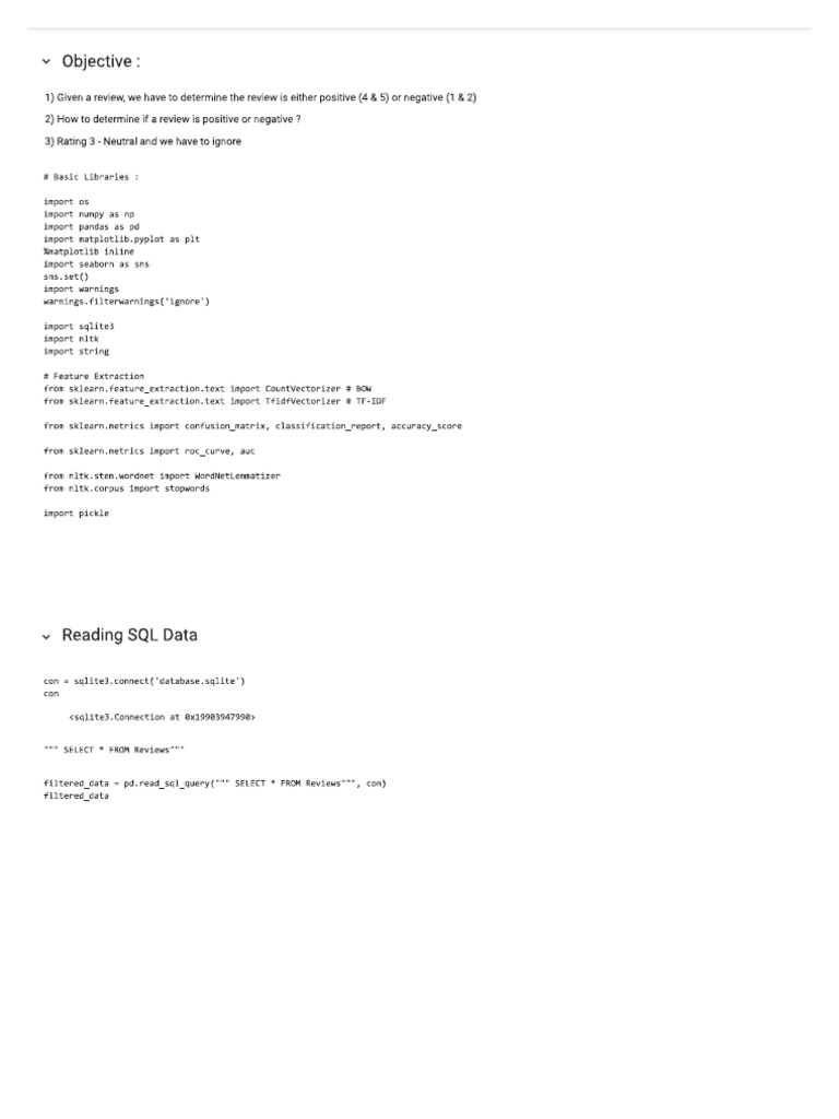 Text Analytics - Capstone Project | PDF