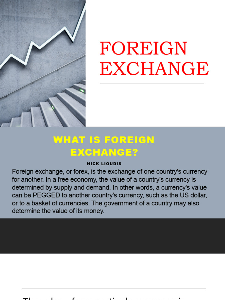 Foreign Exchange | PDF | Trade Agreements | Foreign Exchange Market