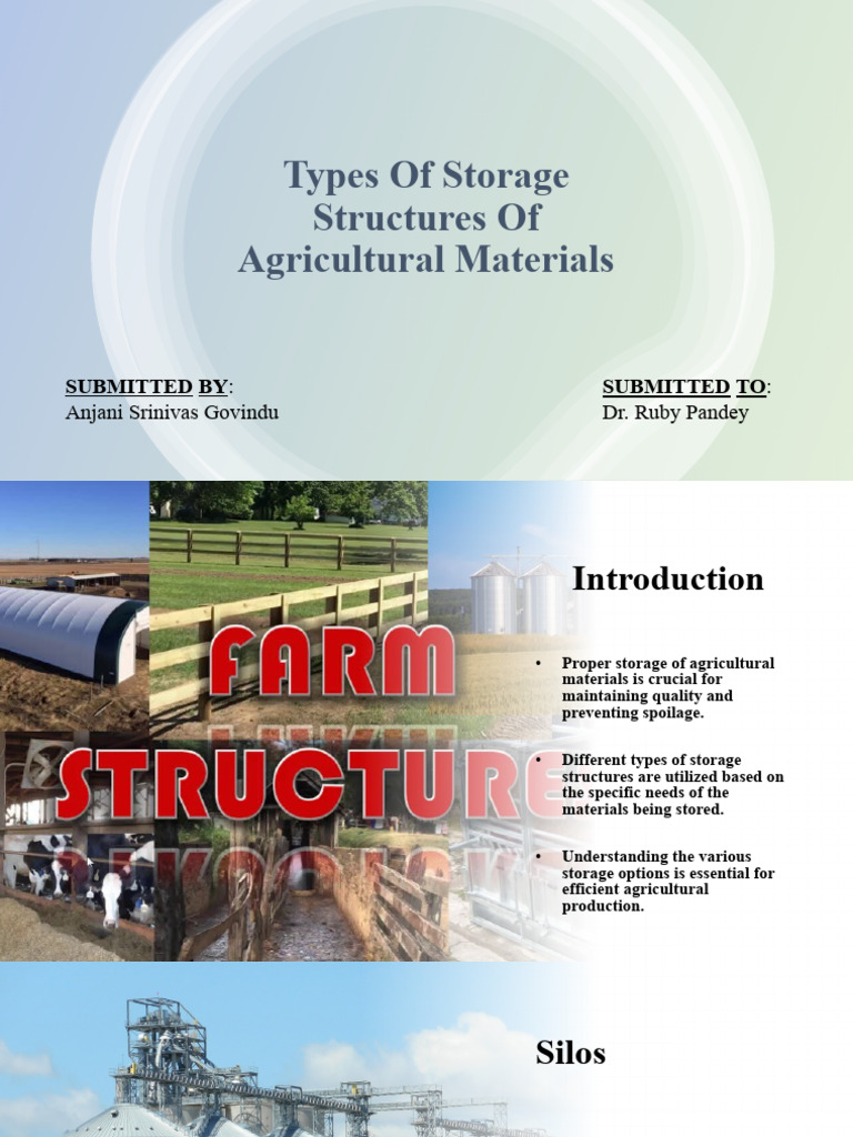 Types of Storage Structures of Agricultural Materials | Download Free ...