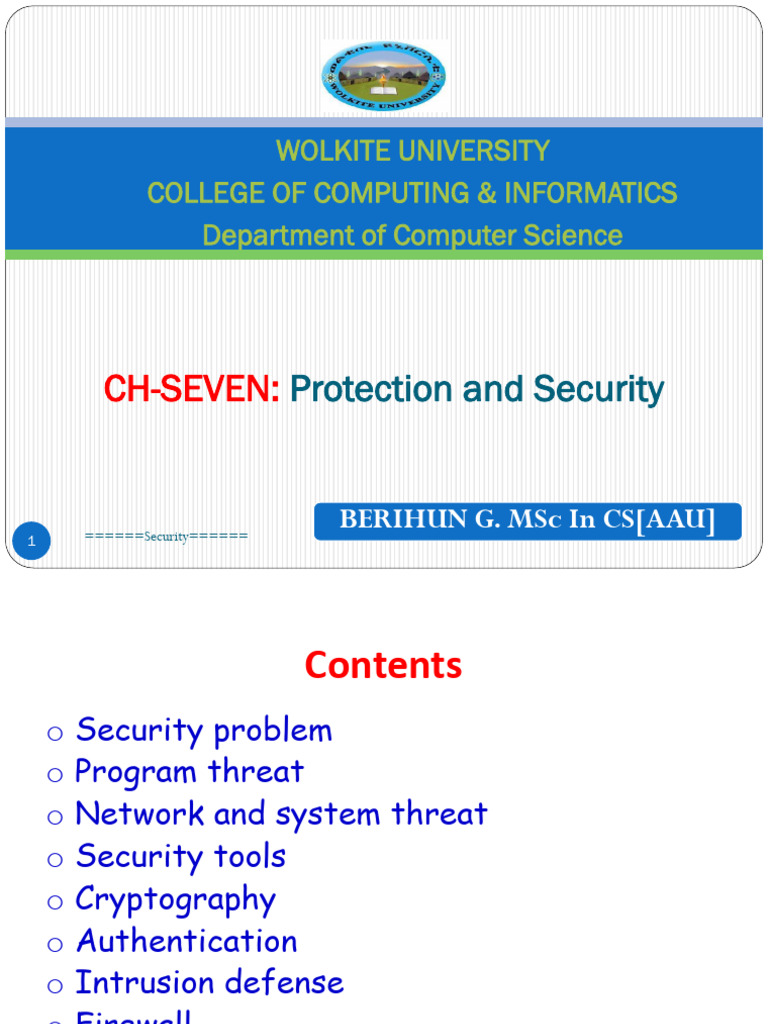 Ch 7 Security New 1 Pdf Cryptography Encryption