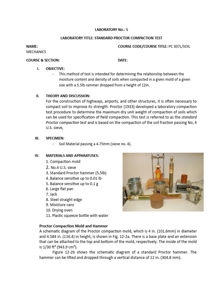 Laboratory No 5-6 | PDF | Applied And Interdisciplinary Physics | Soil Science