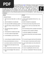 HANSWORS Werkkaarte | PDF