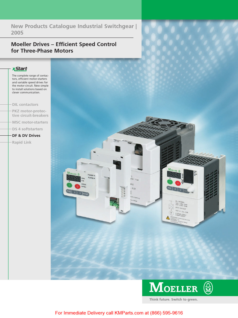 Moeller VFD Accessories | PDF | Power Inverter | Mains Electricity