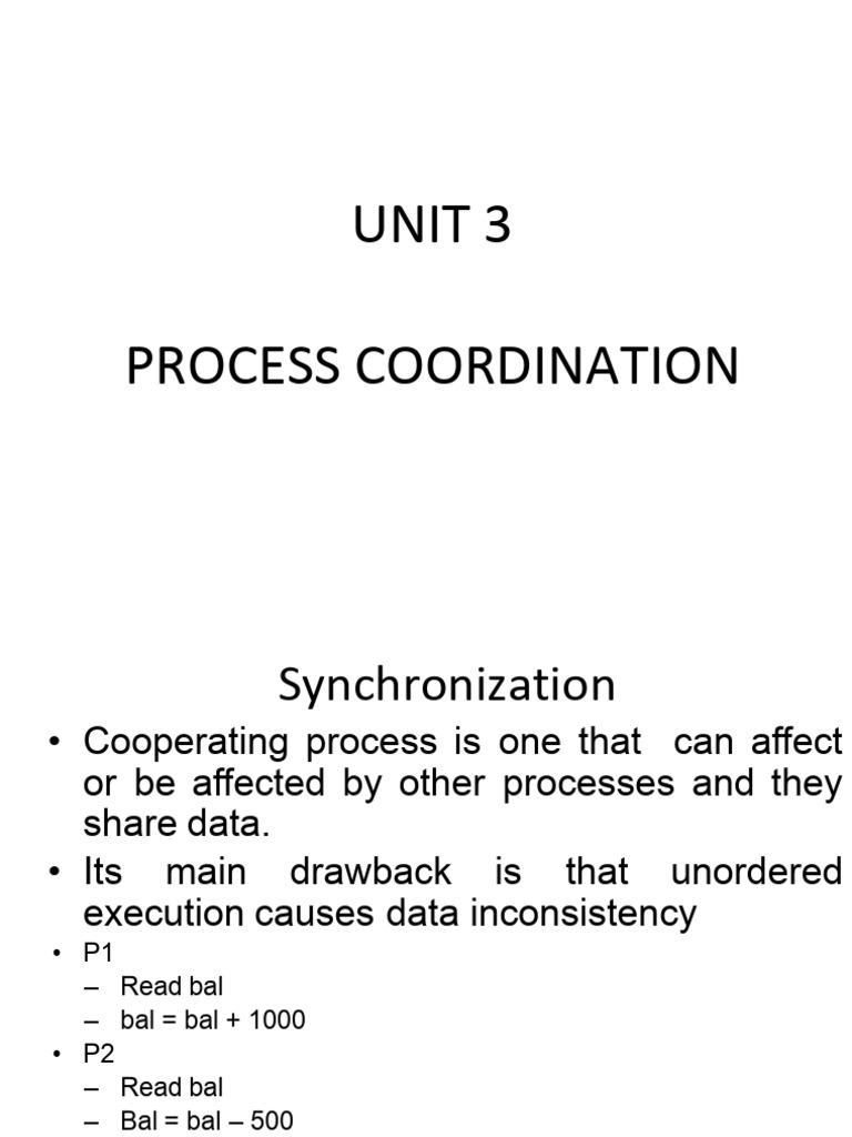 Module3 OS | Download Free PDF | Concurrent Computing | Computing