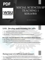 Grade 7 Social Sciences Term 3 ATP | PDF | Pandemic | Learning