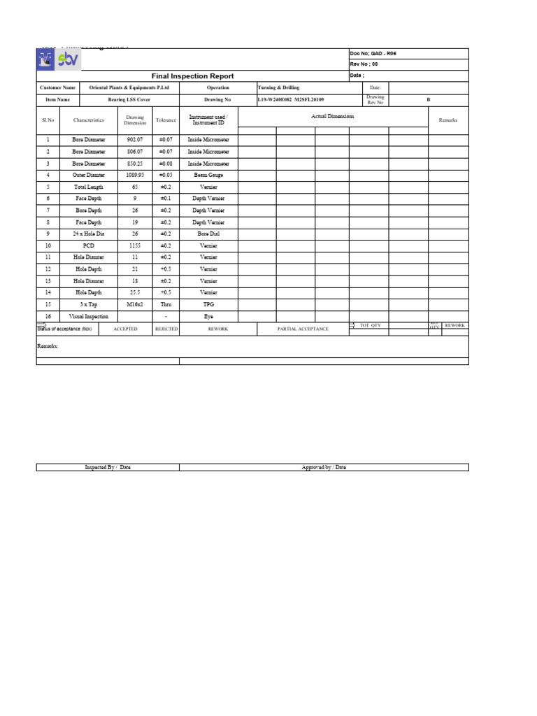 Bearing LSS Cover | PDF