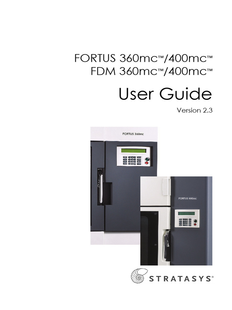 Fortus 360 400mc User Guide | PDF | Ip Address | Computer Network
