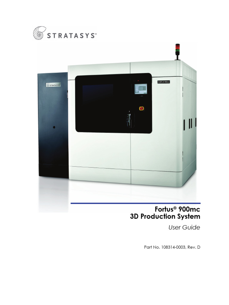 Fortus 900mc User Guide | Download Free PDF | Electrostatic Discharge ...