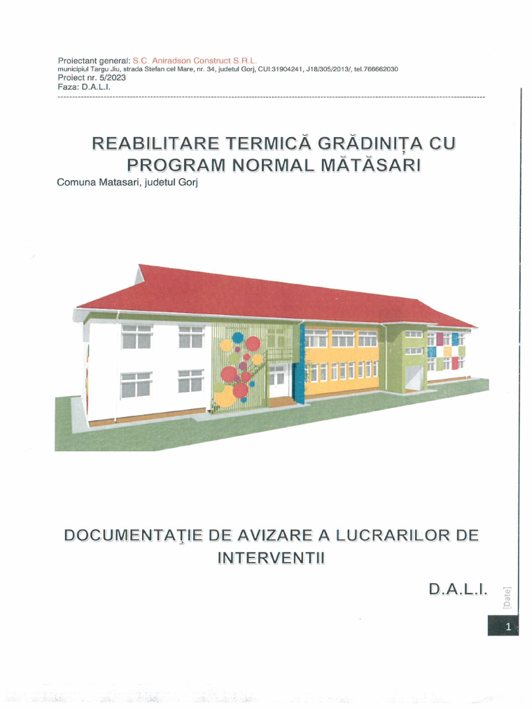 Dali Gradinita Matasari | PDF