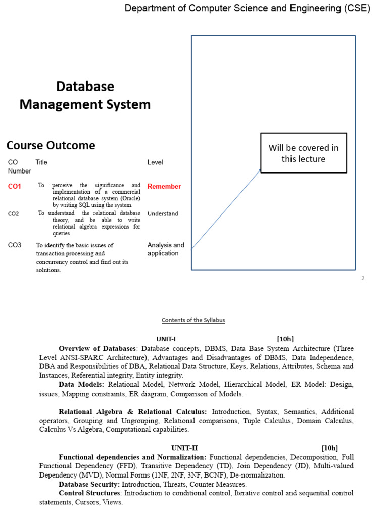 Lecture 2.1 and 2.2 Introduction To Transaction Processing and ...