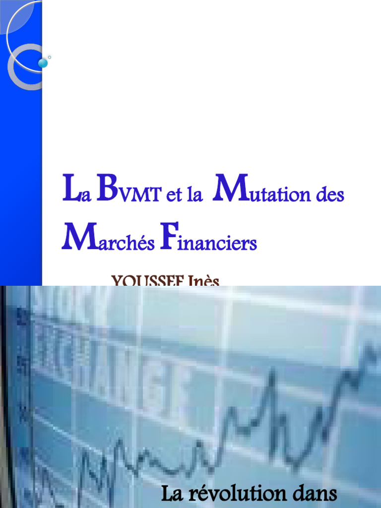 Evolution de la BVMT et des Marchés Financiers | PDF | Marché (Économie ...