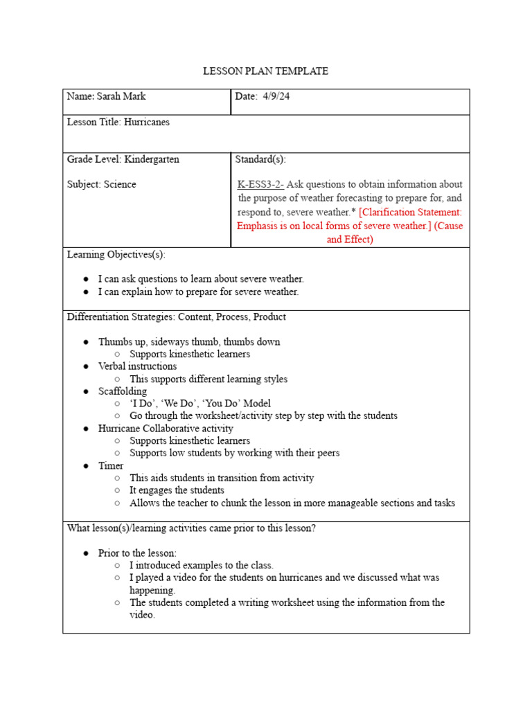 K-ESS3-2-Ask Questions To Obtain Information About The Purpose of ...