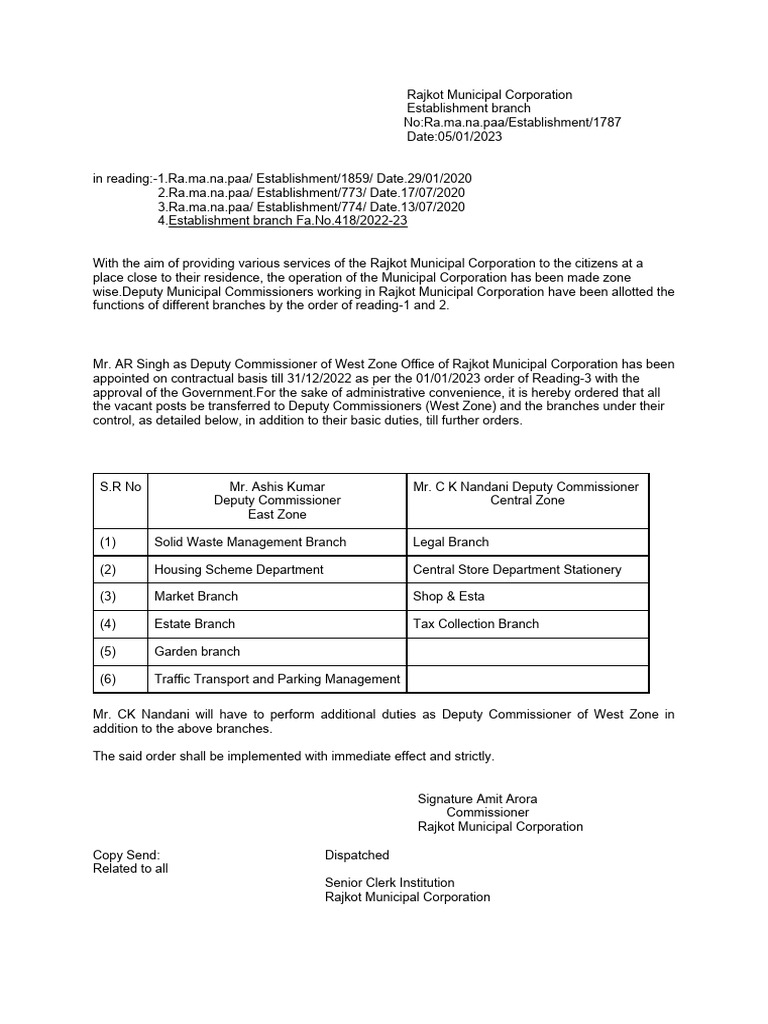 DMC Charge Order 13-12-2023 | PDF | Finance & Money Management