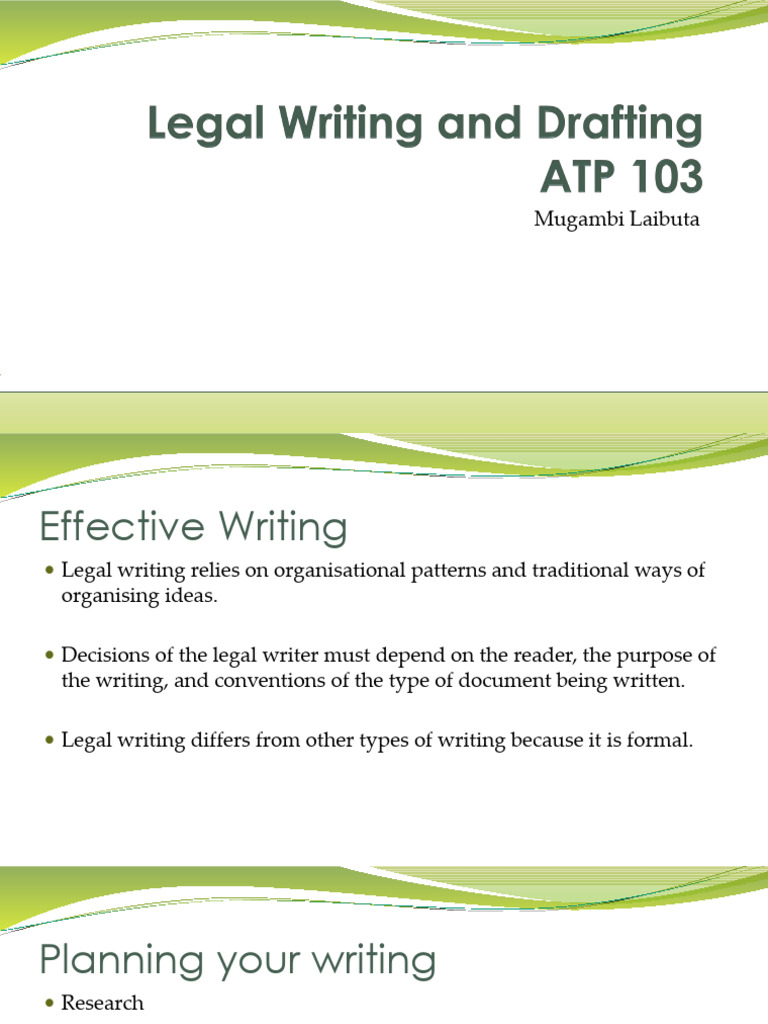 ATP 103 Effective Writing | PDF | Proofreading | Justice