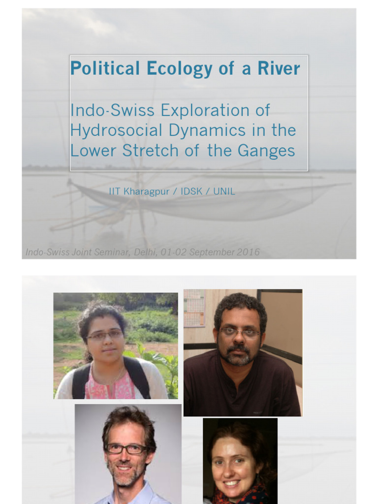 2016 Political Ecology River | PDF | Ecology | Earth Sciences