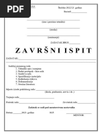 Obračun Fasaderskih Radova | PDF