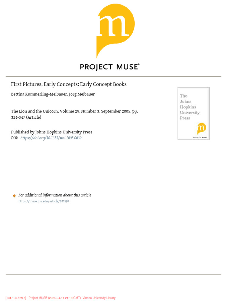 First Pictures, Early Concepts - Early Concept Books | PDF | Image ...
