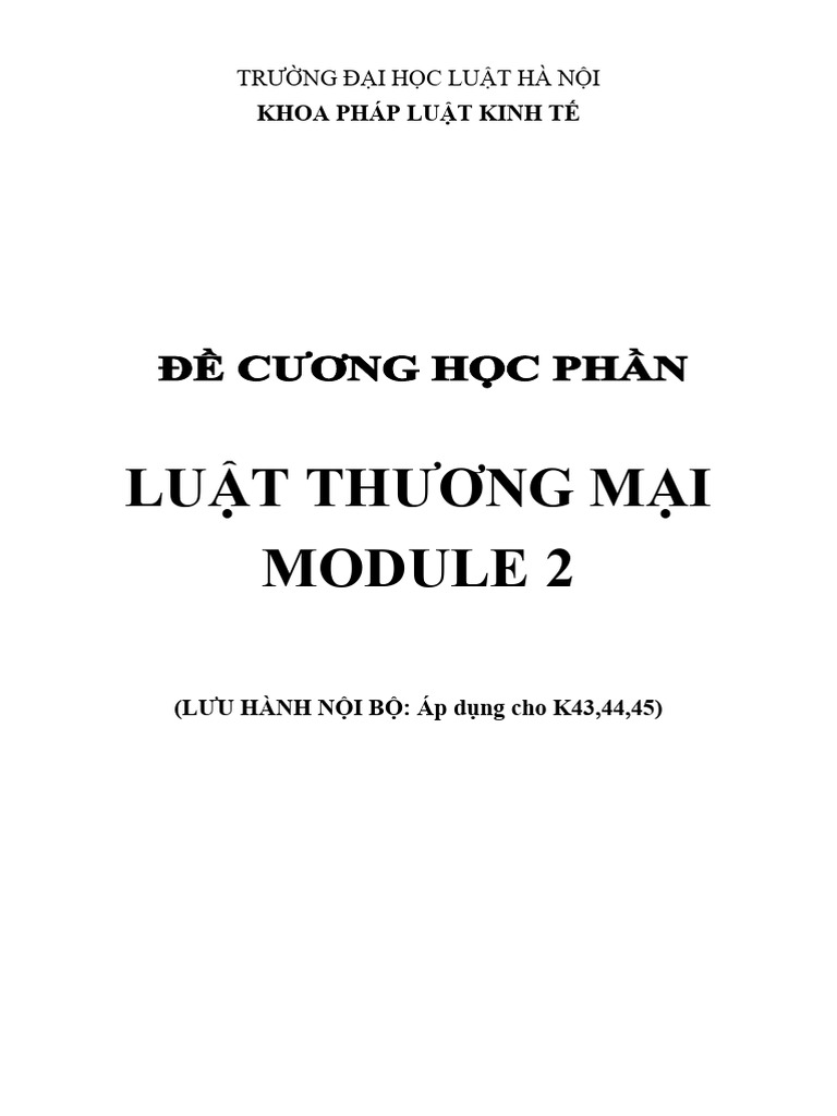 Luat Thuong Mai 2 3TC PDF