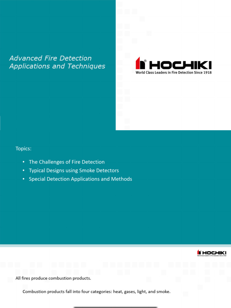 Advanced Fire Detection Applications and Techniques 1657089403 | PDF | Carbon Monoxide | Fires