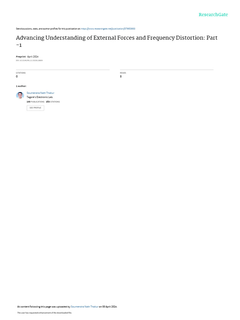 EasyChair Preprint 129442 | PDF | Force | Special Relativity