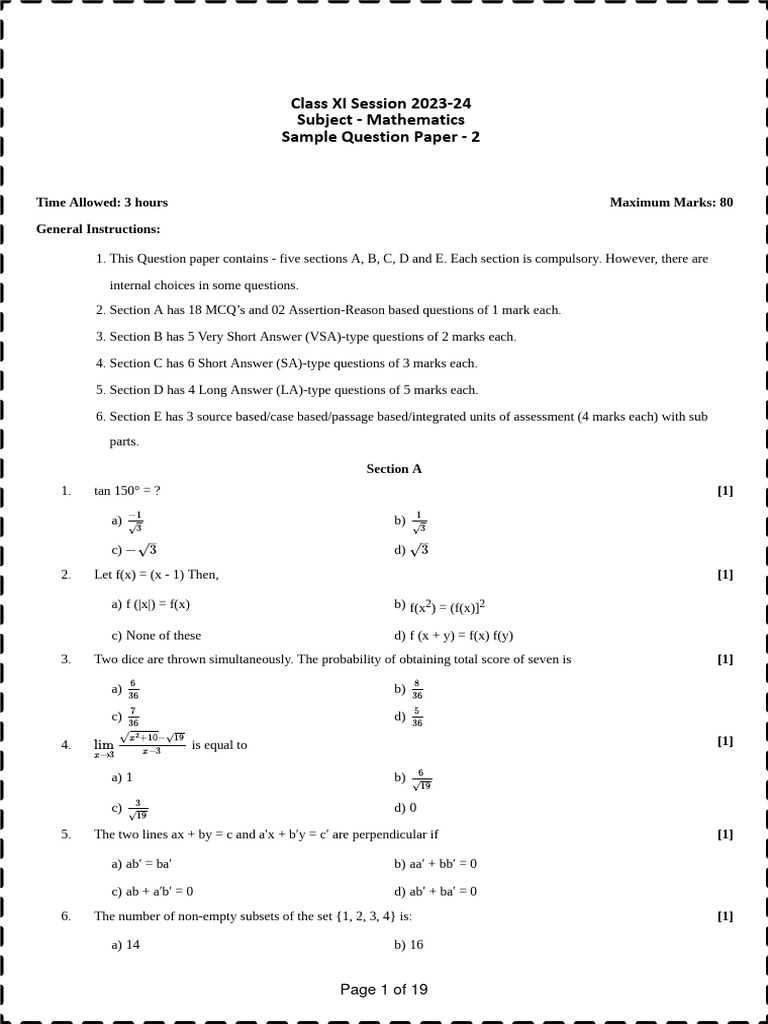 Maths Set 2 | PDF | Ellipse | Euclidean Geometry