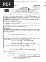Tolerance Chart BS 969 1982 | PDF