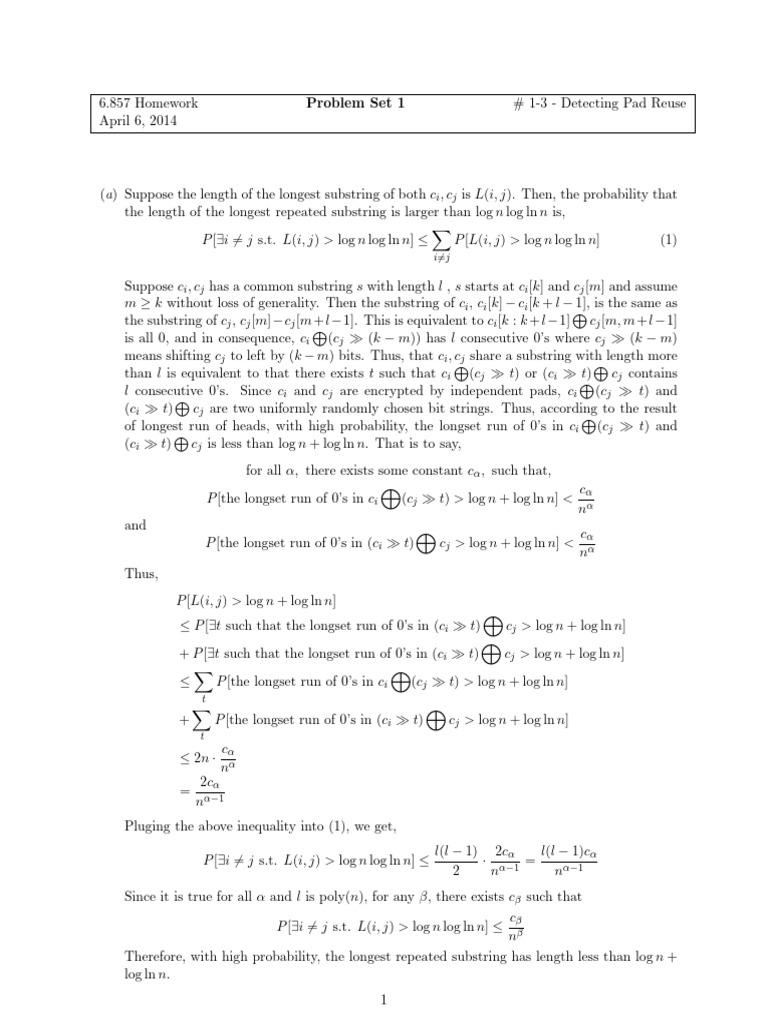 Mit6 857S14 1.3.2 | PDF | String (Computer Science) | Cryptography