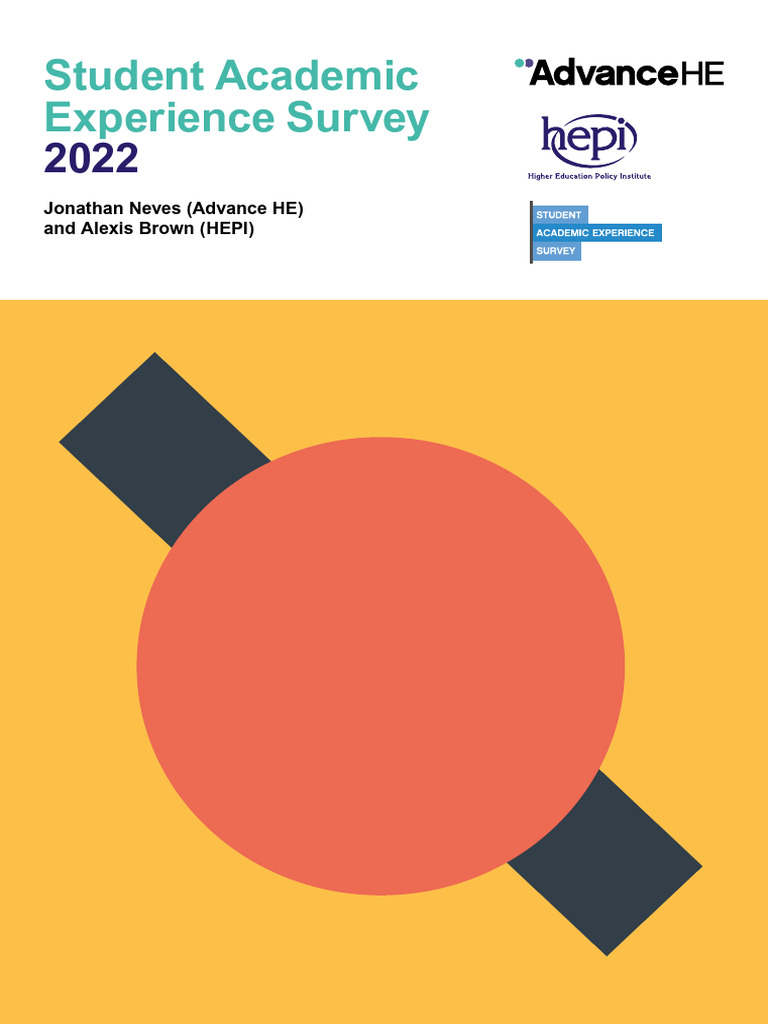 2022 Student Academic Experience Survey | PDF | Cost Of Living | Race ...