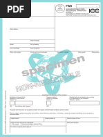 Fiata FBL Format | PDF | Indemnity | Bill Of Lading