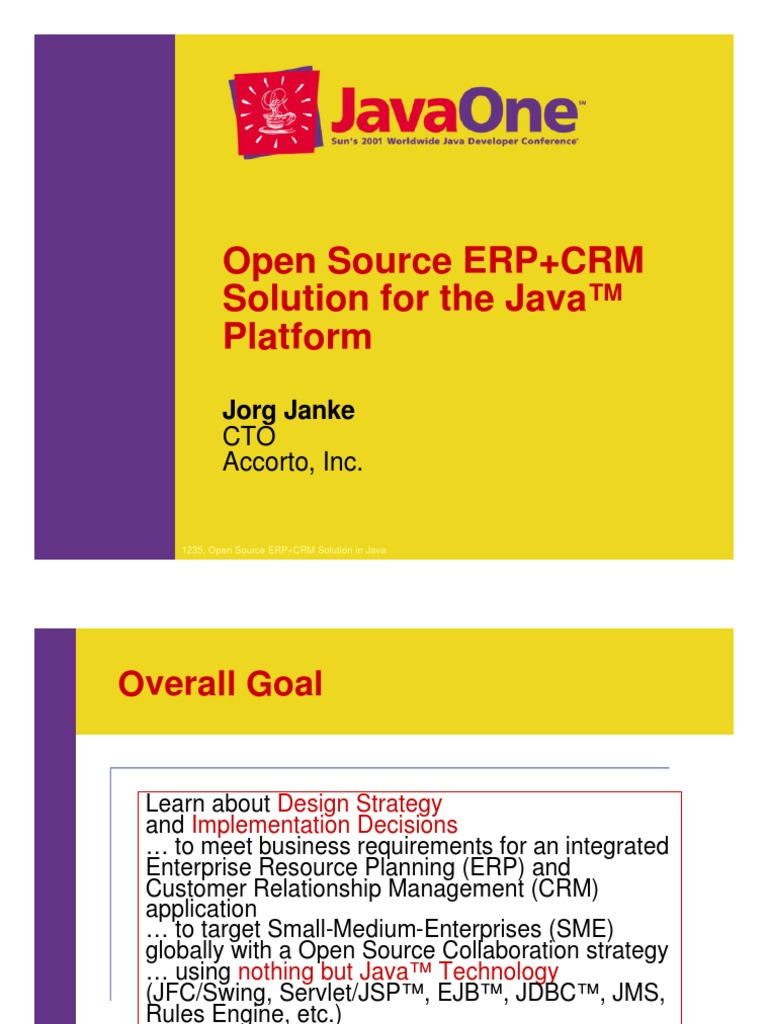 ERP Open Source Compiere Demo CRM | PDF | Application Programming ...