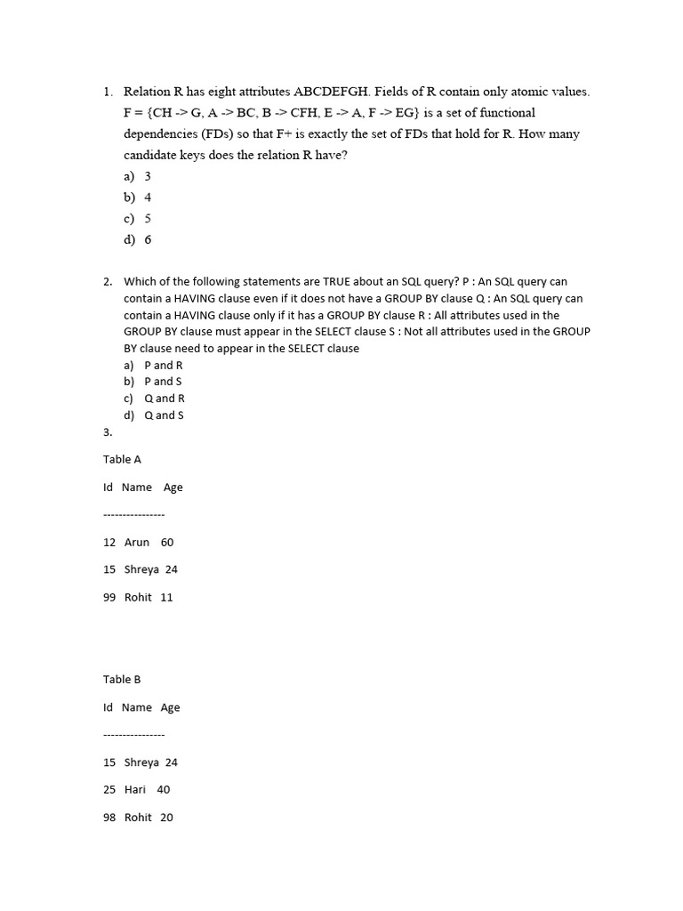 Assignment DBMS | Download Free PDF | Relational Model | Databases