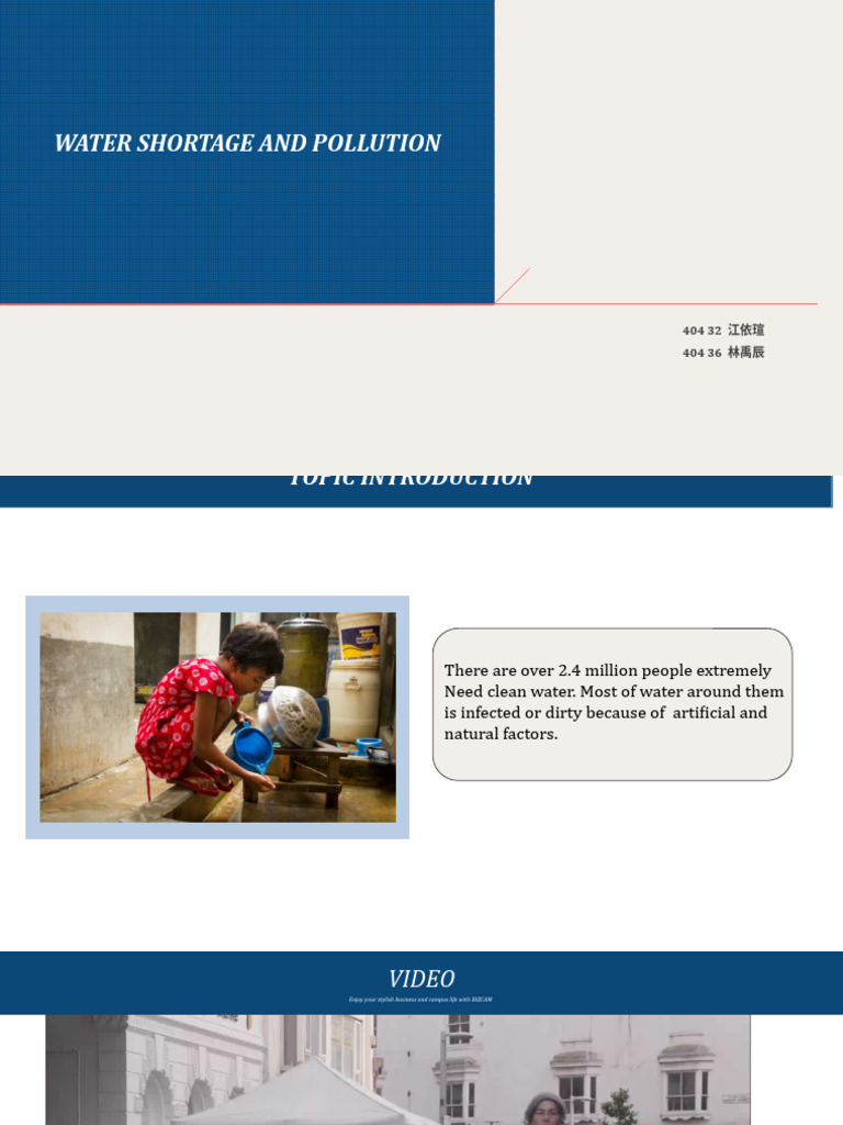 water reservation | PDF | Water | Water Scarcity