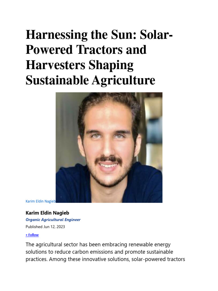 Harnessing The Sun | PDF | Solar Power | Solar Energy