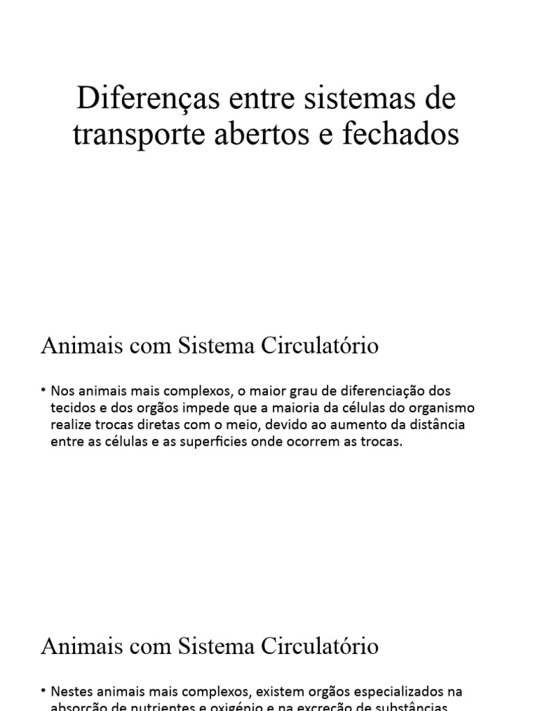 Sistema A Bert of Echa Do | PDF | Sistema circulatório | Biologia