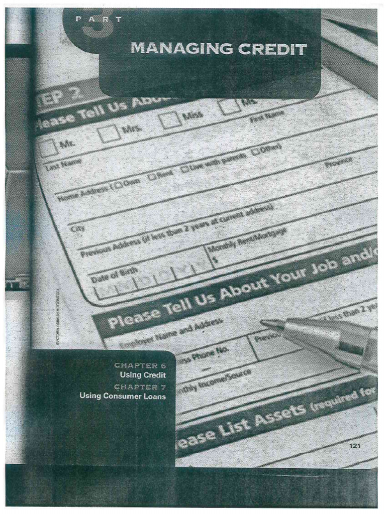 Personal Finance Chapter 6 | PDF