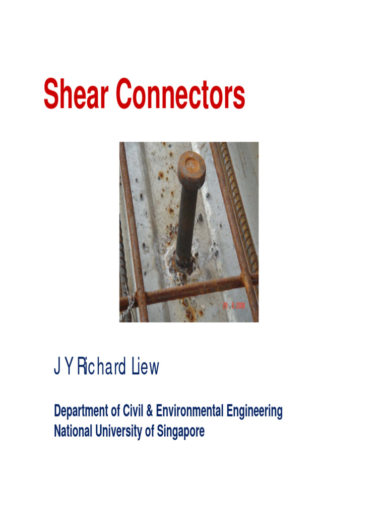 10b Shear Connectors and Partial Composite New | PDF | Beam (Structure ...
