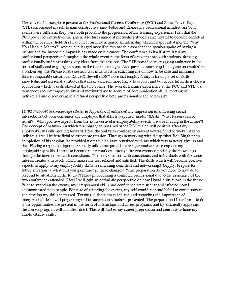 Se Example Ass3 | PDF | Mentorship | Learning