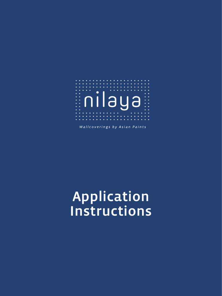 Wallcovering Application Guide | PDF | Home & Garden