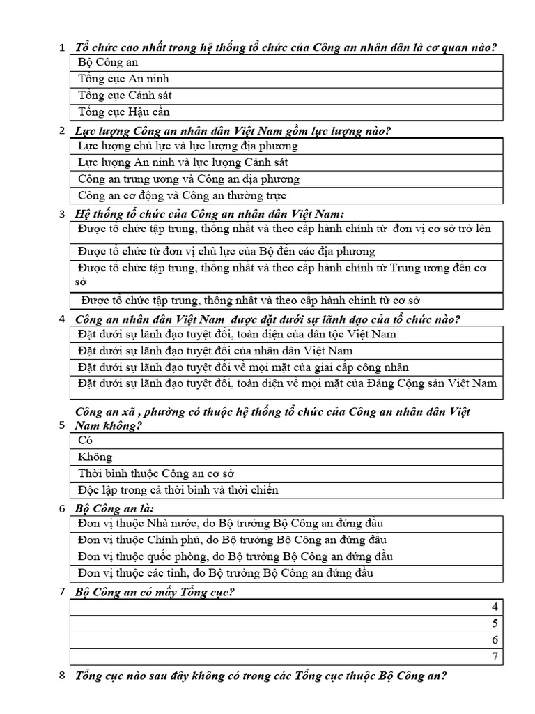 CÂU HỎI ÔN TẬP BÀI 2 VÀ 3 GDQP 12 | PDF