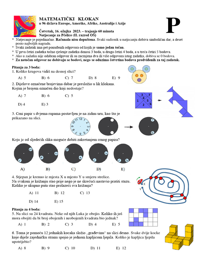 Pcelice 2023 Zad | PDF
