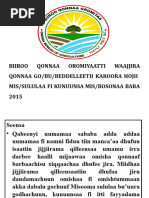 Caasaa Bara 2015 | PDF