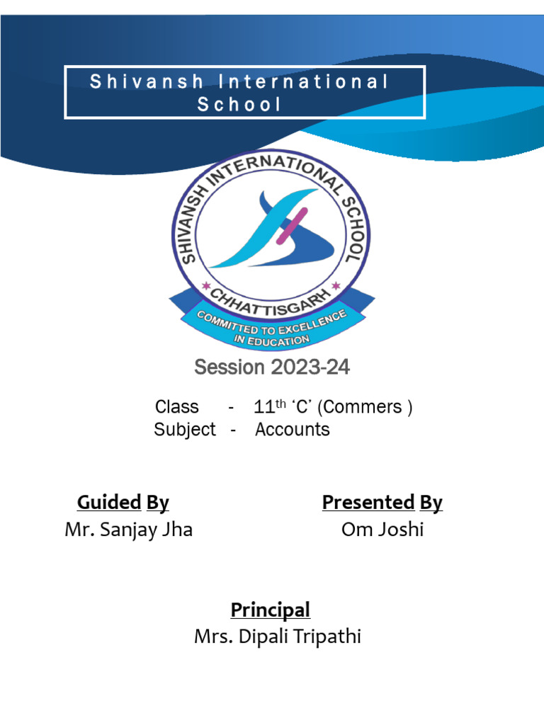 Shivansh International School: Session 2023-24 | PDF