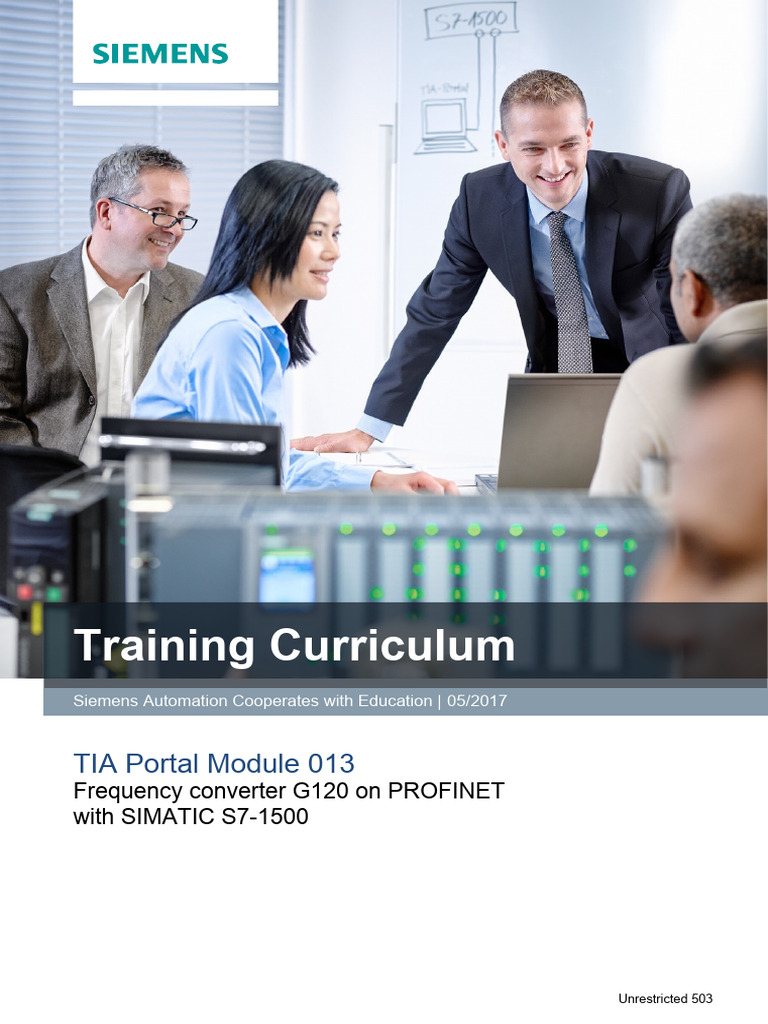 Training Curriculum: TIA Portal Module 013 | PDF | Parameter (Computer Programming) | Electricity