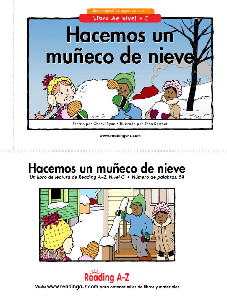 C11 Hacemos Un Muñeco de Nieve | PDF