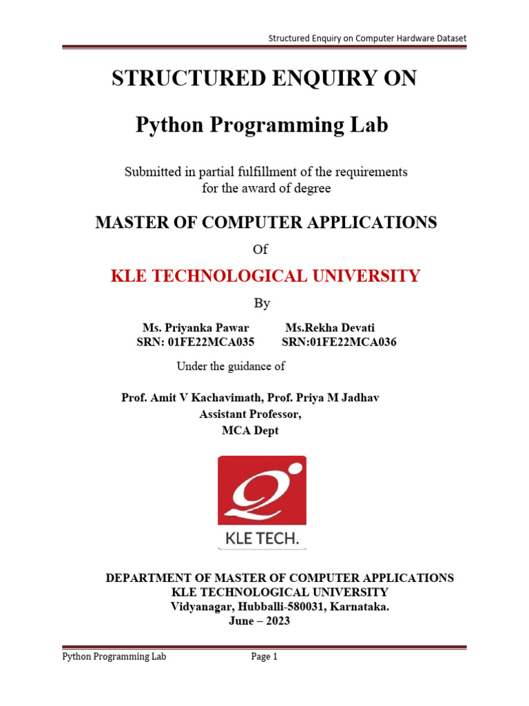 Structured Enquiry Template | PDF | Computer Data Storage | Mean Squared Error